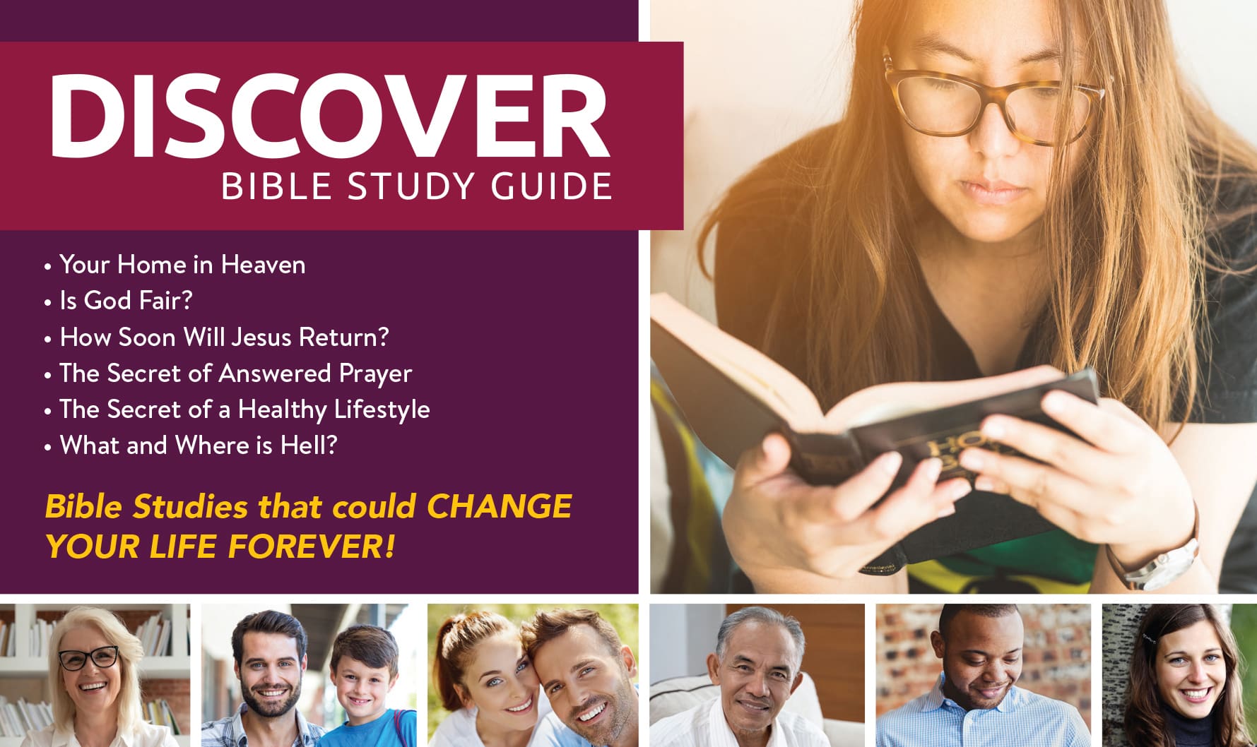 Free Offers - ALL OFFERS - Discover Bible Studies - The Incredible Journey